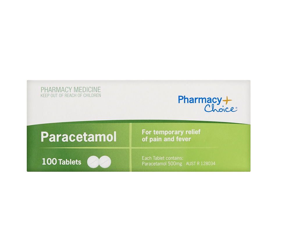 Pharmacy Choice Paracetamol 100 Tablets | Stanmore Sta Pharm