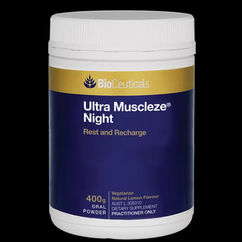 BioCeuticals Ultra Muscleze® Night 400g Powder | St Ives Chase Pharma