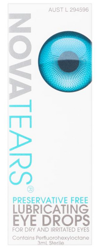 NovaTears Preservative Free Lubricating Eye Drops 3ml | Stanmore ...