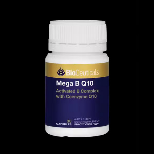 BioCeuticals Mega B Q10 30 Capsules | St Ives Chase Pharma