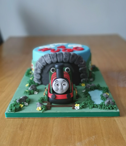 Percy train cake | PaulinasCakes