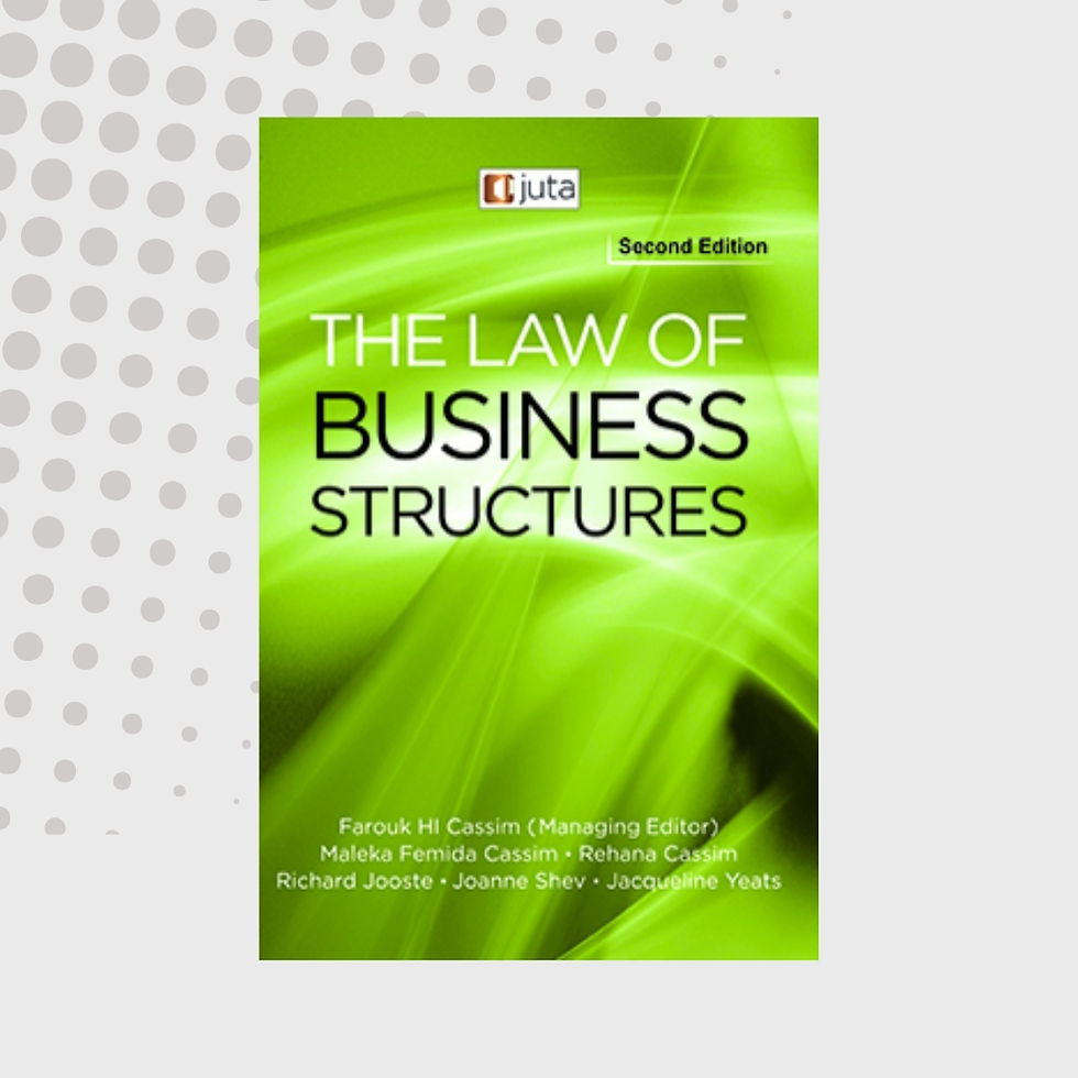 The Law of Business Structures (2e, 2021) | lexinfo-cc
