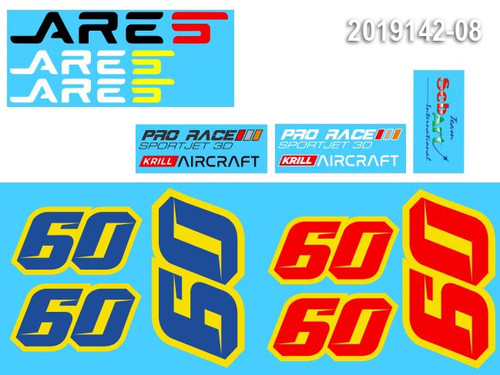 ARS Set of stickers | KRILL Aircraft