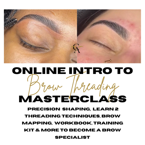 Online Intro to Brow Threading Masterclass | C & E Atelier