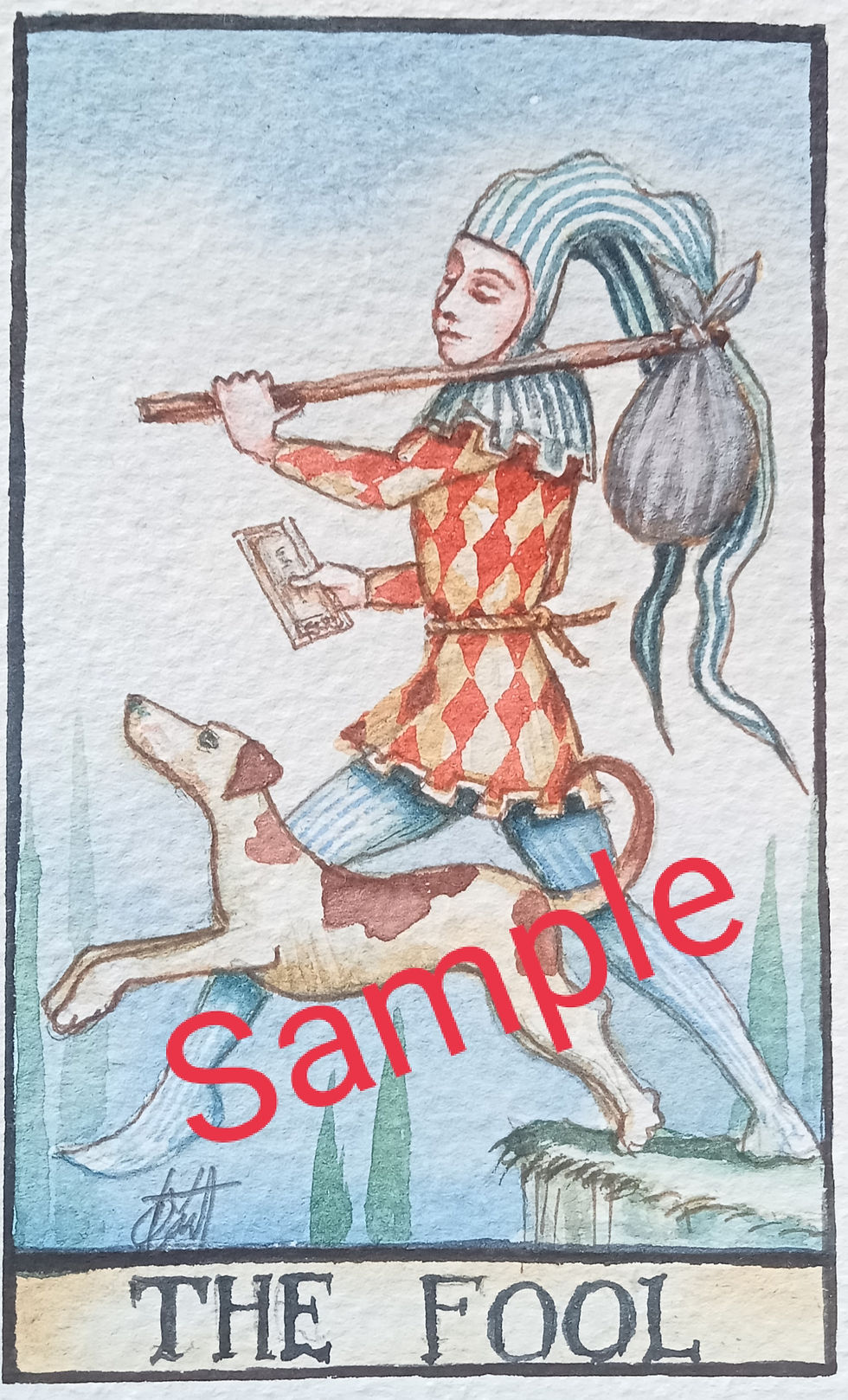 Dominic Murphy Art Alice in Wonderland and LostTarot