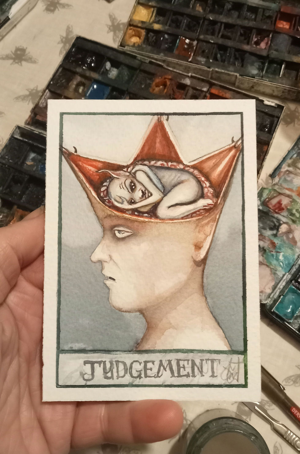 Dominic Murphy Art Alice in Wonderland and LostTarot