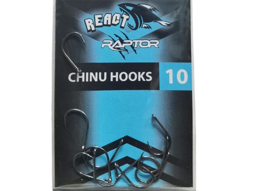 REACT RAPTOR CHINU HOOKS | Bilimoria Fishing
