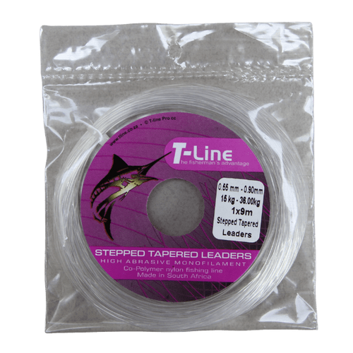 T-Line Stepped tapered Leader | Bilimoria Fishing