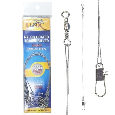 Linx Nylon Coated Trace Wire Leaders | Bilimoria Fishing
