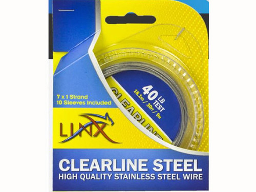 Linx Clearline Steel Stainless Steel Wire | Bilimoria Fishing