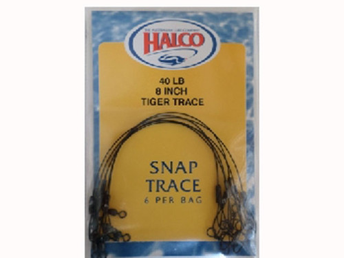 Halco Snap Trace Tiger Trace | Bilimoria Fishing