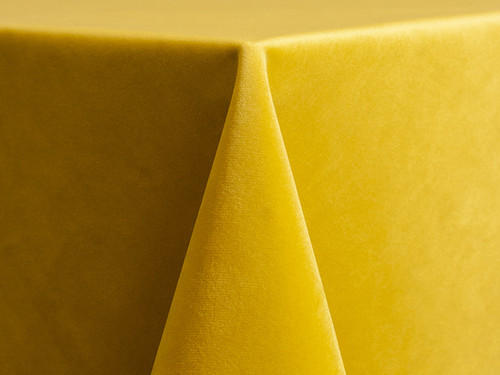 Velvet Sunshine Yellow Linens | gotyacoveredlinens