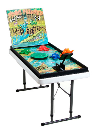 Frog Flinger Carnival Game | gotyacoveredlinens