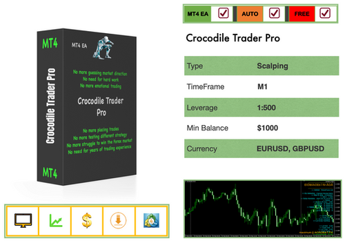 Crocodile Trader Pro EA | FOREX41