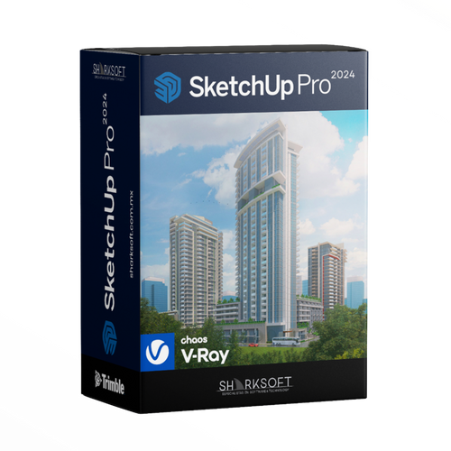 SketchUp Pro 2024 & V-Ray6 | Sharksoft