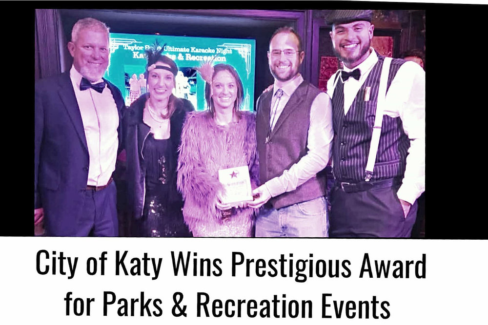 City of Katy Wins Prestigious Award; Exciting Events Set in New Year