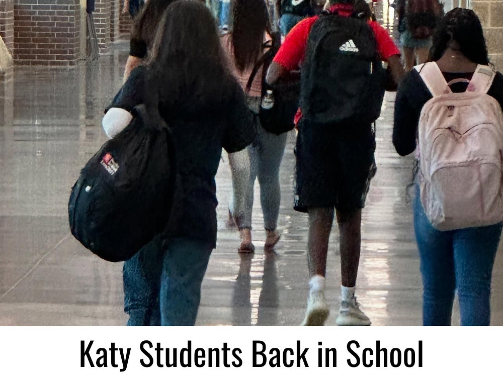Katy ISD Welcomes Students Back to School; Opens Two New Schools