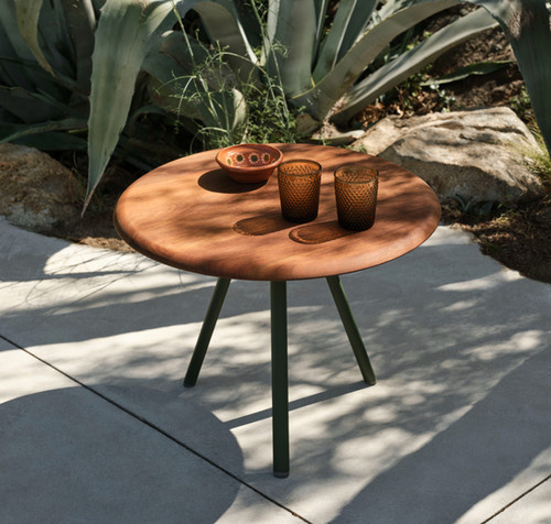 Zebra side table