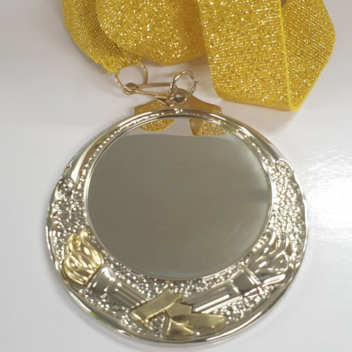 Very Large Silver Olympic Torch Medal | West Clare Trophies