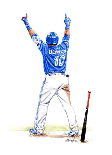 Edwin Encarnacion - Print | Mike Nguyen Art