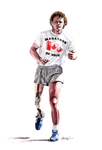 Terry Fox - Print | Mike Nguyen Art
