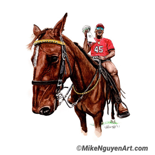 Devin White, 2021 Super Bowl Champion - Print | Mike Nguyen Art