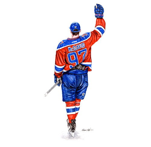 Connor McDavid - Print | Mike Nguyen Art