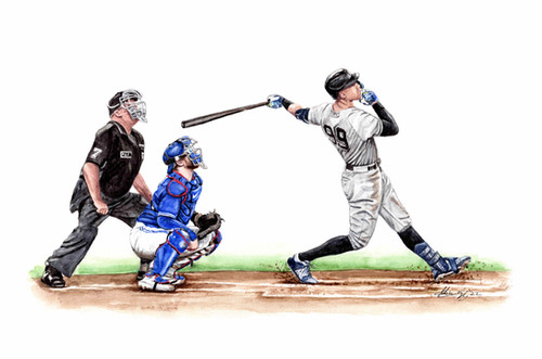 Aaron Judge Home Run #61 - Print | Mike Nguyen Art