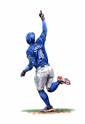 George Springer - Print | Mike Nguyen Art