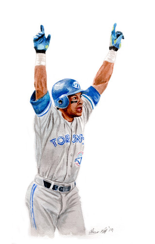 Roberto Alomar - Print | Mike Nguyen Art