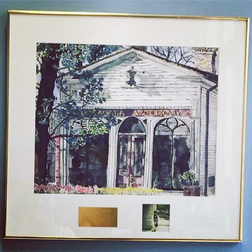 Watercolour of storefront | Mike Nguyen Art