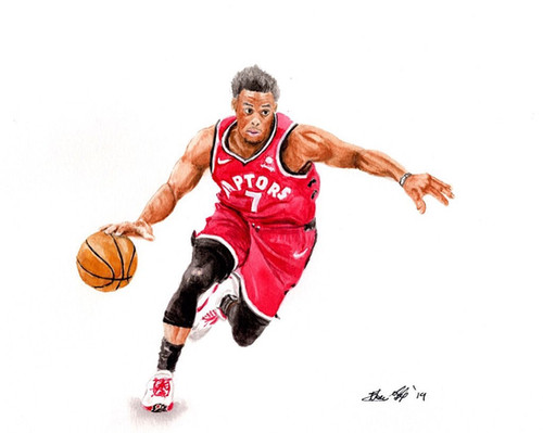 Kyle Lowry - Print | Mike Nguyen Art