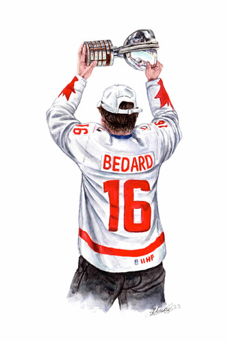 CONNOR BEDARD - ORIGINAL - NA | Mike Nguyen Art