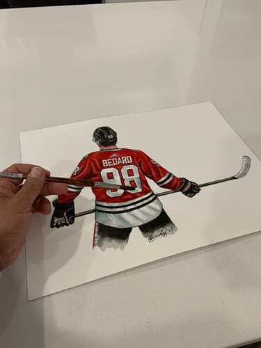 CONNOR BEDARD - ORIGINAL | Mike Nguyen Art