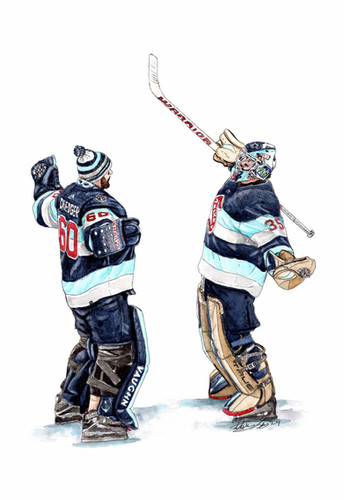 DACCORD & DEIDGER, KRAKEN HUG - ORIGINAL | Mike Nguyen Art