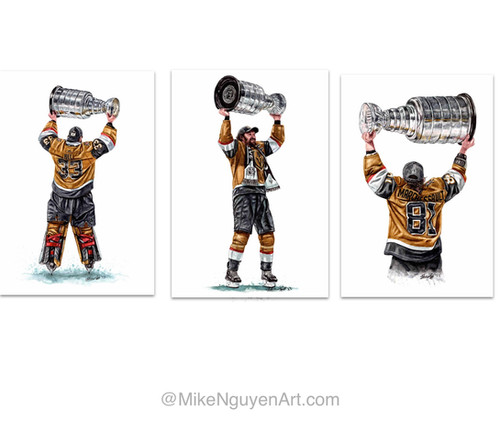 VGK 2023 Stanley Cup Champions - 3 Print Set | Mike Nguyen Art