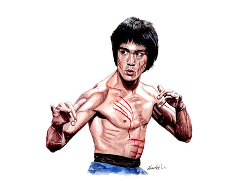Bruce Lee - Print | Mike Nguyen Art