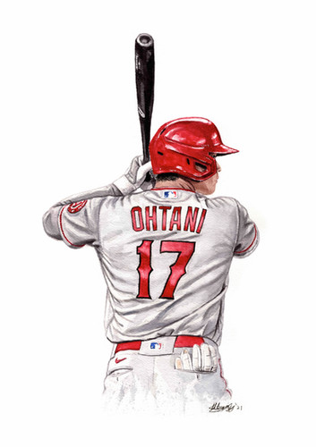 Shohei Ohtani - Print | Mike Nguyen Art