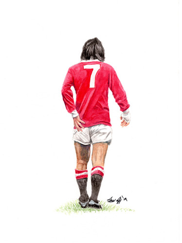 George Best - Print | Mike Nguyen Art