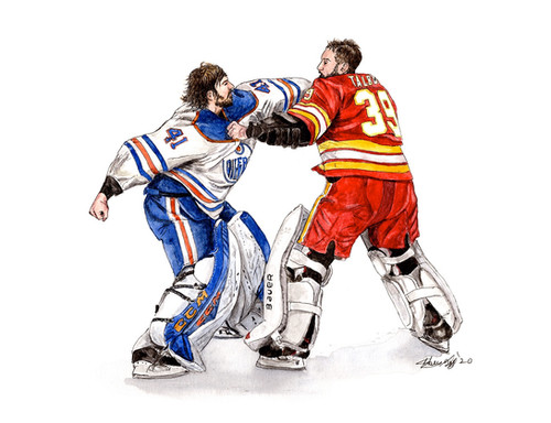BOA Game 3, Smith vs Talbot - Print | Mike Nguyen Art