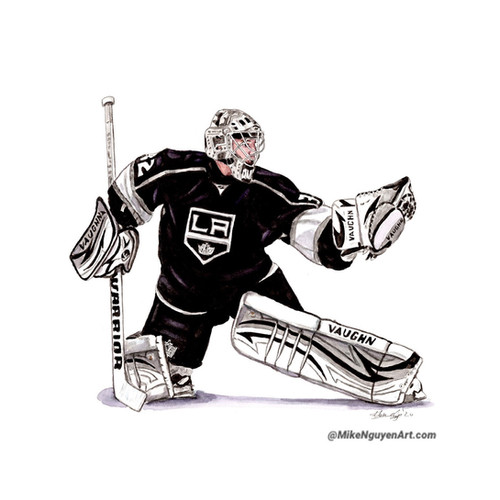 Jonathan Quick - Print | Mike Nguyen Art