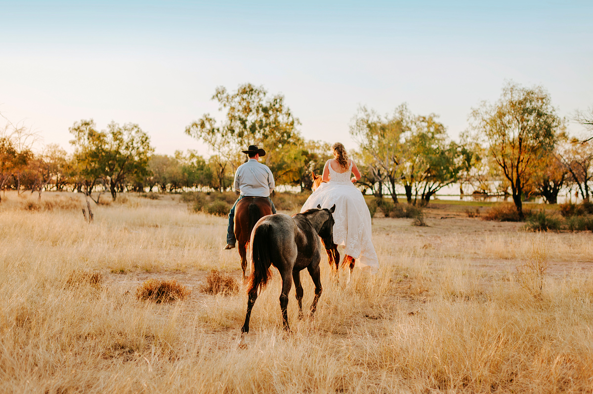 Sharyn & Cody | Lake Dunn, Aramac West QLD Country Wedding