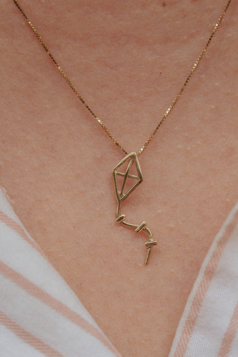 Colar Pipa mini - Ouro | Studio Dalzotto