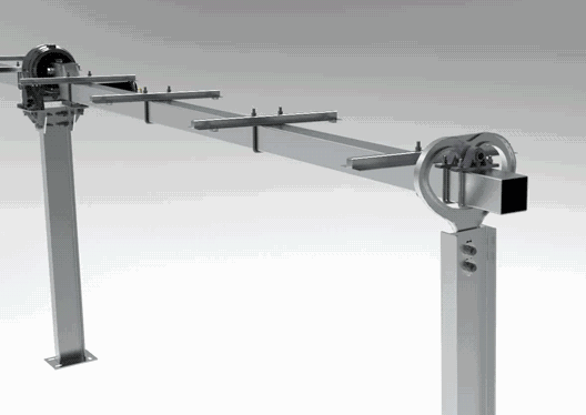 Independent Single-axis & Dual-portrait-row Tracking System improves ...