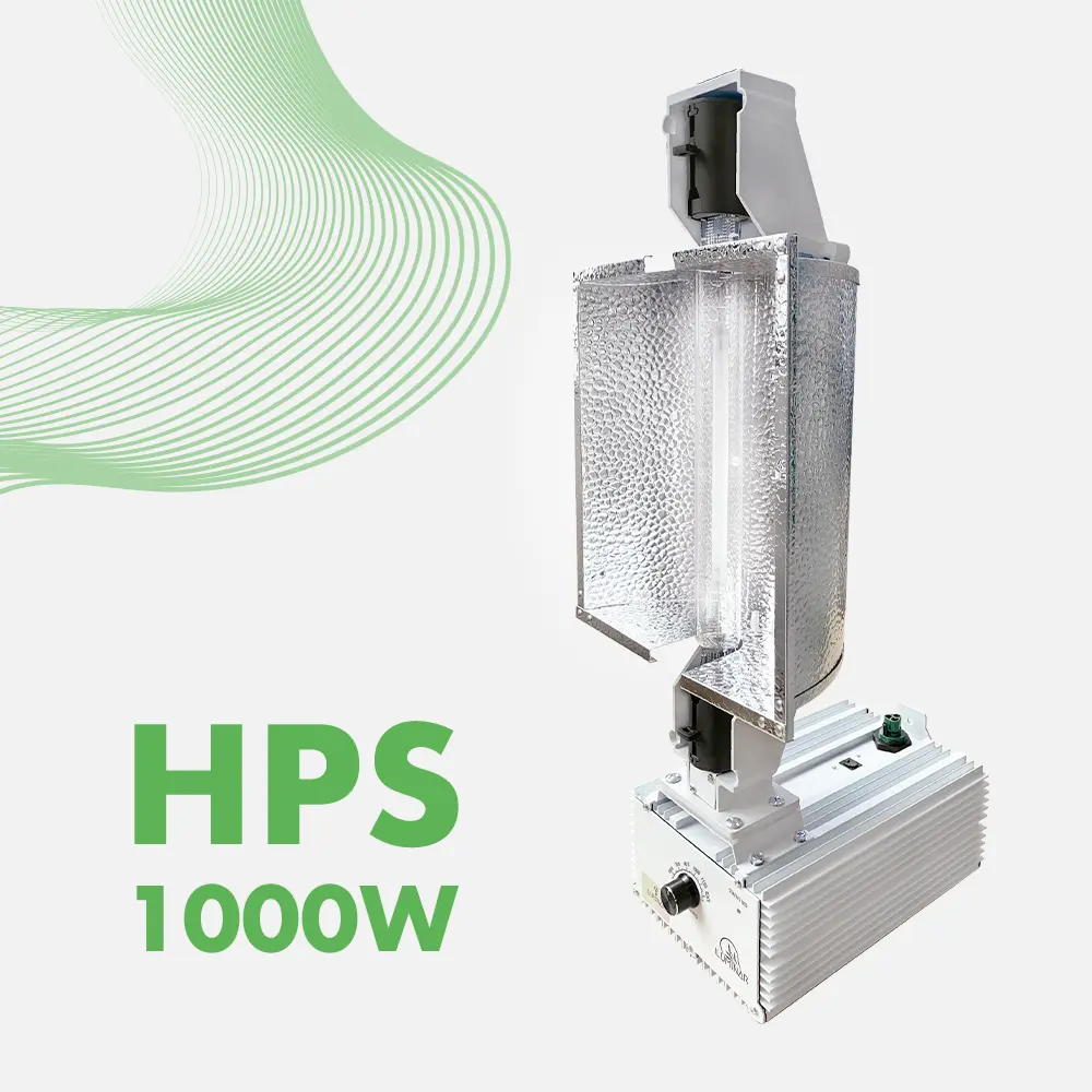 DE Full Fixture 1000W 277V w/ HPS Lamp | Iluminar