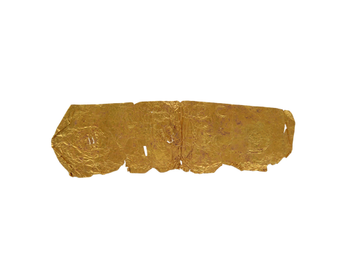 Ancient Roman Funerary Gold Leaf with Cornelia Supera decorations ...