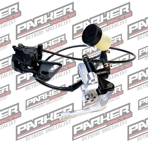 Pit Bike Thumb Brake System - SYMOTO | Parker Racing