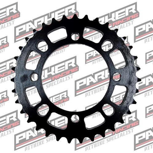 PIT BIKE REAR SPROCKET - STEEL | Parker Racing