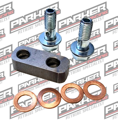 Zongshen Z155 Oil Bypass Pipe | Parker Racing