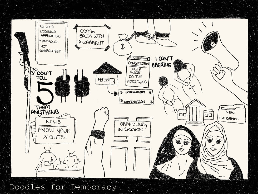 Doodles for Democracy - Keana Poindexter-Jones | gfaa